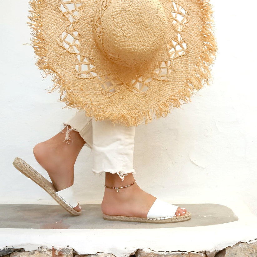 Essential Leather Slides 5 Colors - Maslinda Designs